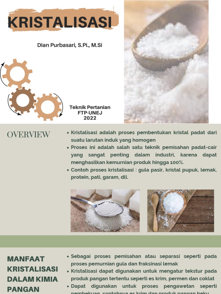 KRISTALISASI | PDF | Sains & Matematika