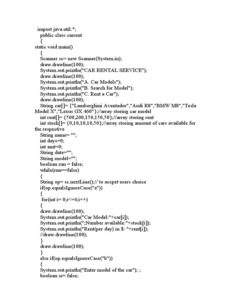 Autoboxing and Unboxing | PDF | Sports Cars | Luxury Motor Vehicle ...