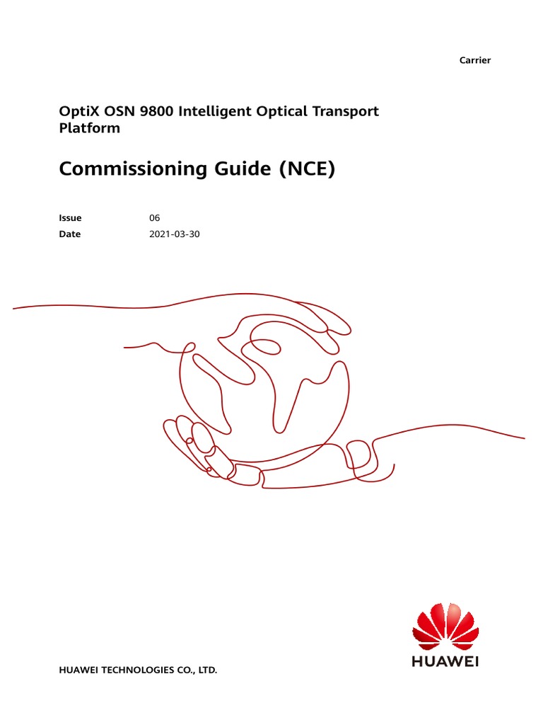 OSN 9800 Commissioning Guide (NCE) 06 | PDF | World Wide Web | Internet & Web