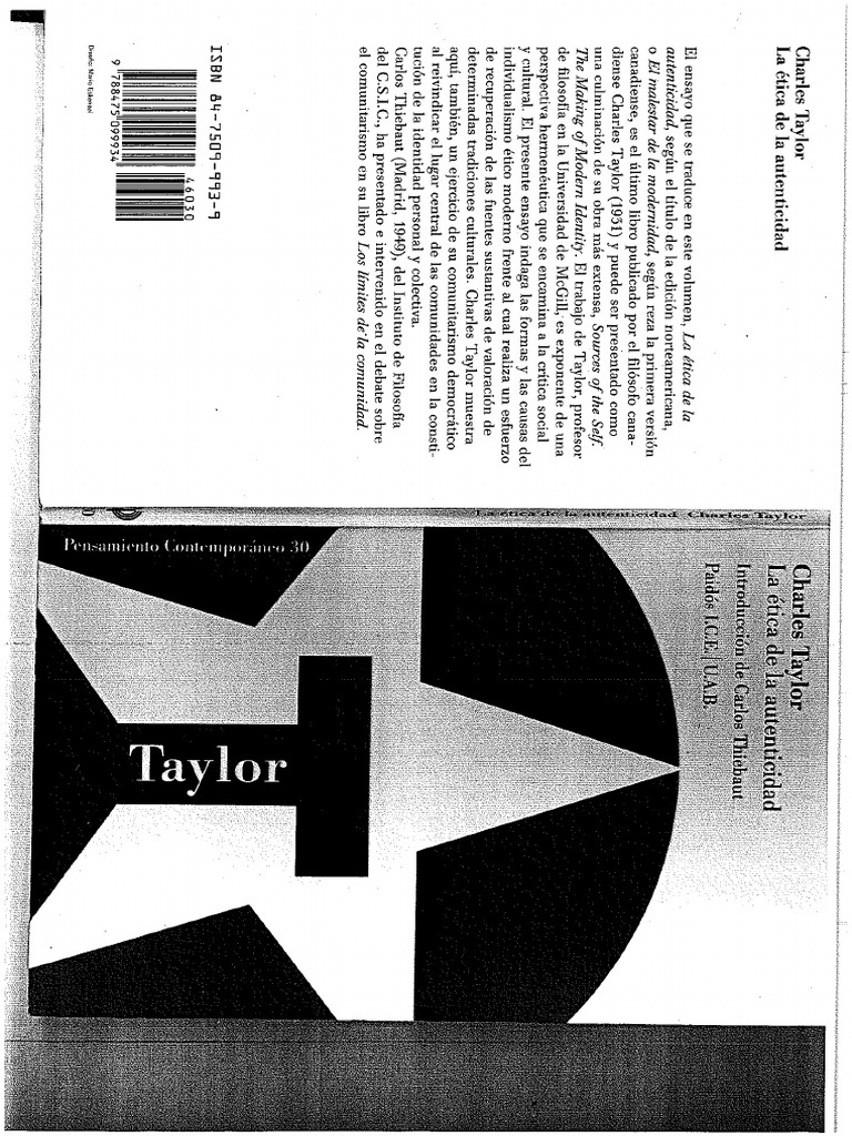 Charles Taylor | PDF