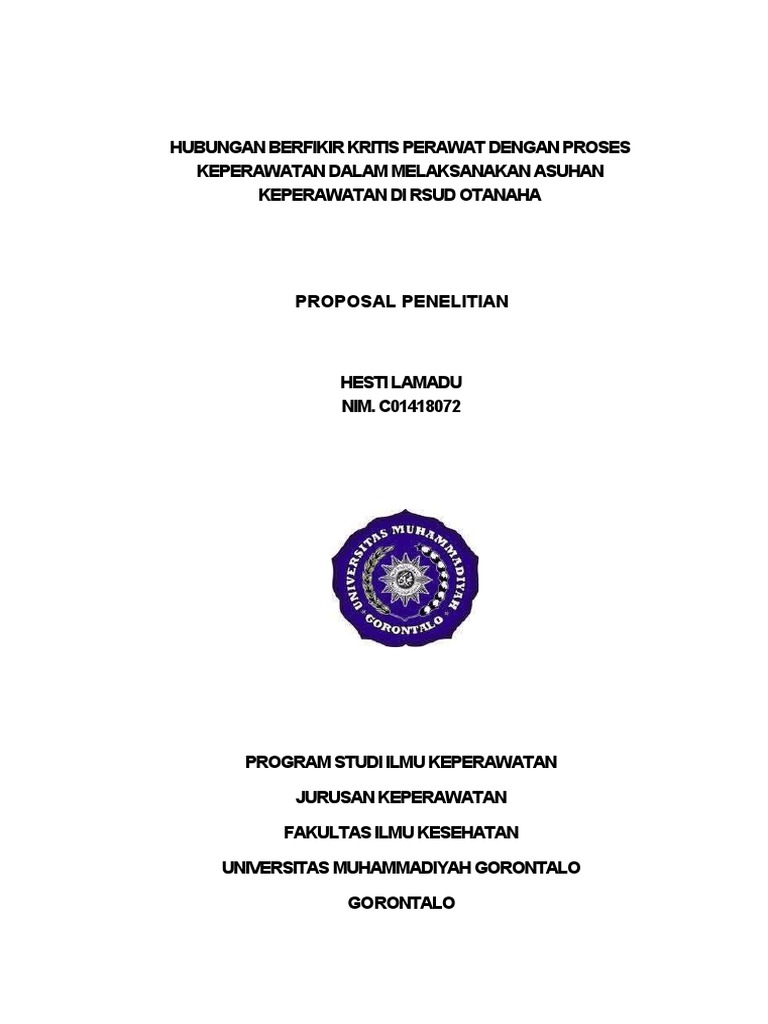 Revisi Kuesioner Proposal Hesti Lamadu | PDF