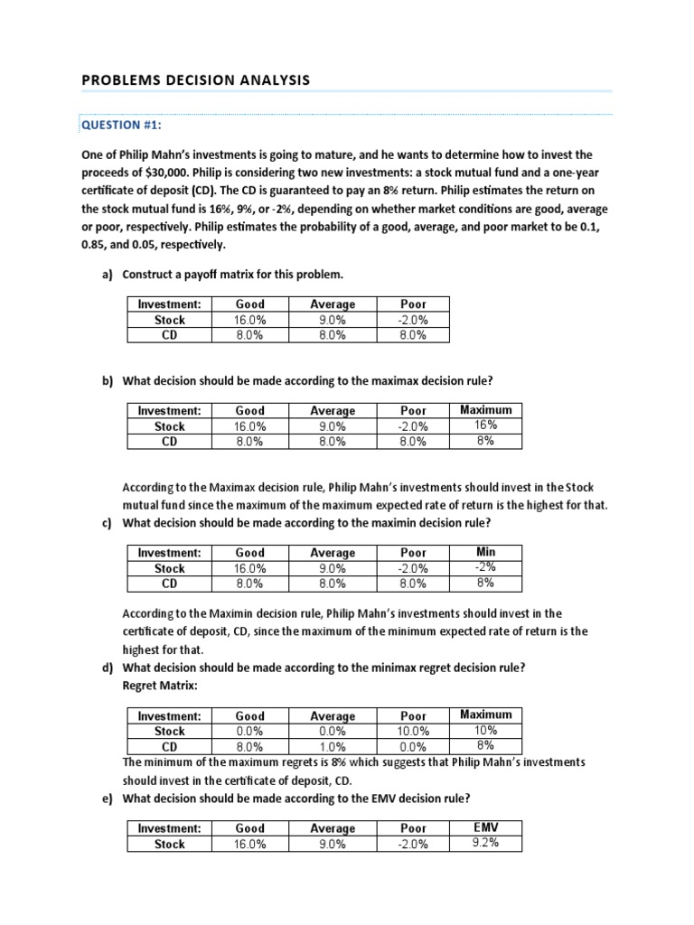 Problems DA HW | PDF | Economies