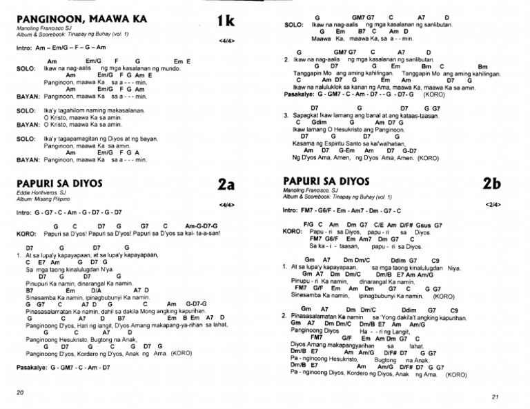 Papuri Sa Diyos | PDF