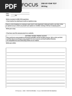 Focus 2 Workbook Answer Key | PDF