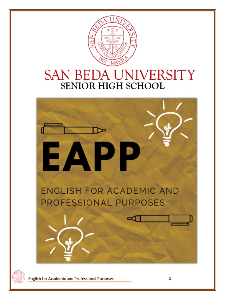 BERNARDO - EAPP Module 1 | Download Free PDF | Reading Comprehension ... BERNARDO - EAPP Module 1 | Download Free PDF | Reading Comprehension ...