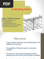 Scaffolding Handover Certificate | PDF | Scaffolding | Crane (Machine)