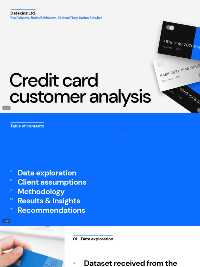 Credit Card Customer Analysis | PDF | Cluster Analysis | Data Analysis