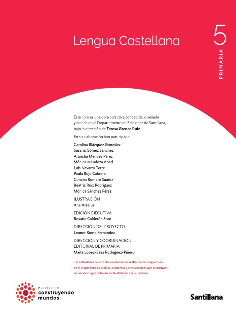 Libro De Lengua Pdf Palabra Sustantivo