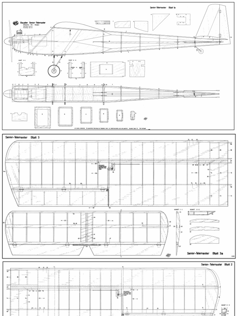 Senior Telemaster 94in Oz9275 | PDF