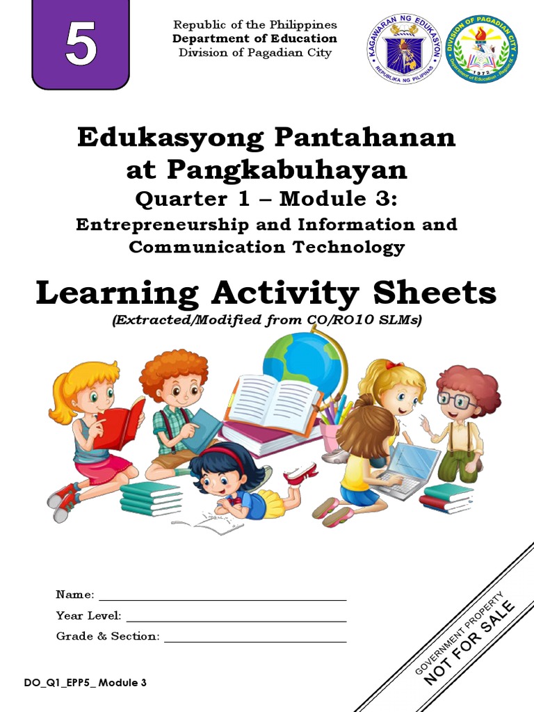 EPP5 Q1 Module-3 | PDF EPP5 Q1 Module-3 | PDF