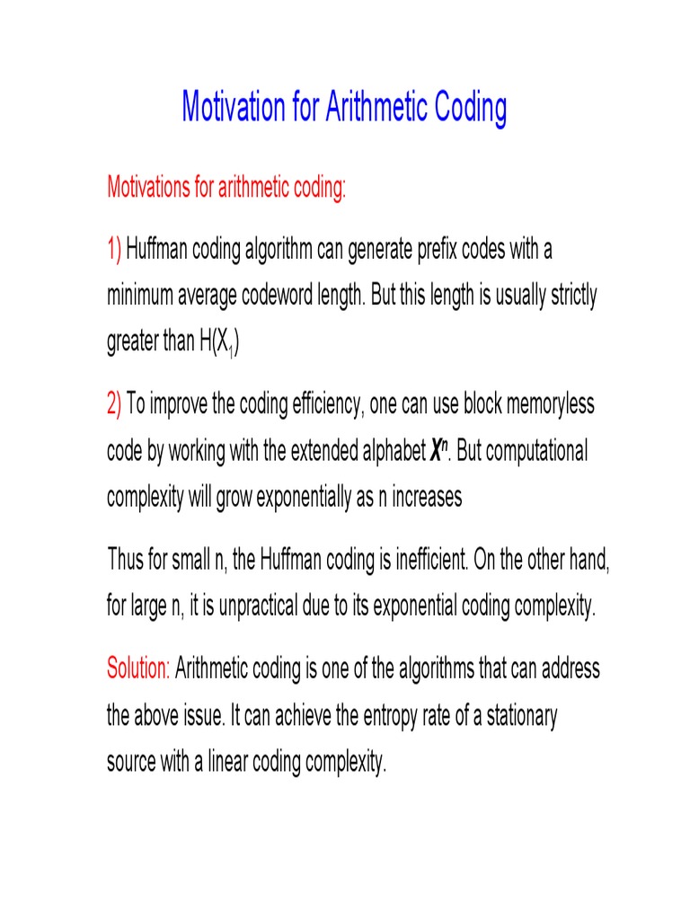 Lecture 4 Arithmetic Coding And Lempel Ziv Pdf Computer Data Theoretical Computer Science