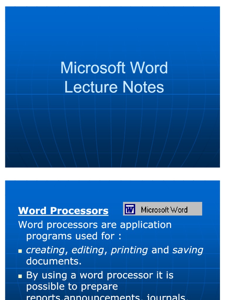 An Overview of the Features and Functions of Microsoft Word: A Guide to ...