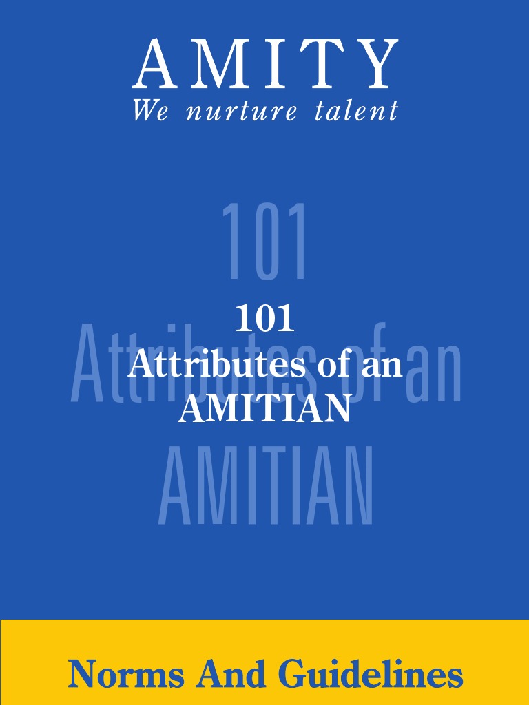 101 Attribute Book | PDF | Value (Ethics) | Knowledge