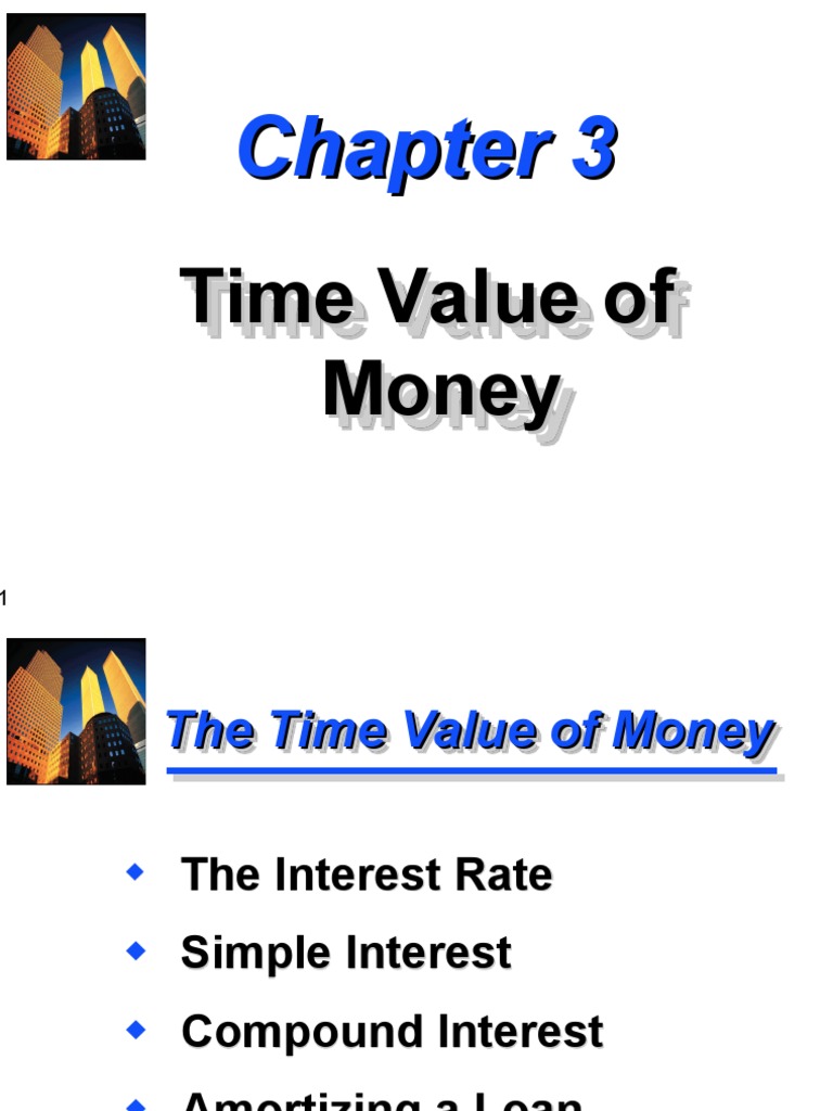CH 03 | PDF | Interest | Present Value
