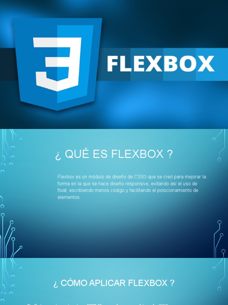 Qué es Flexbox en CSS3 | PDF | Edad de información | Software