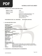 MSDS | PDF | Vegetable Oil | Chemistry