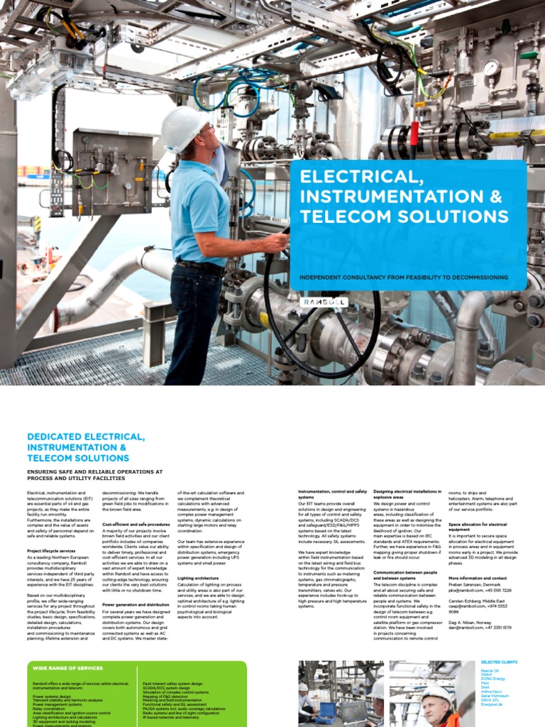 Electrical Instrumentation Telecom | PDF | Instrumentation | Scada