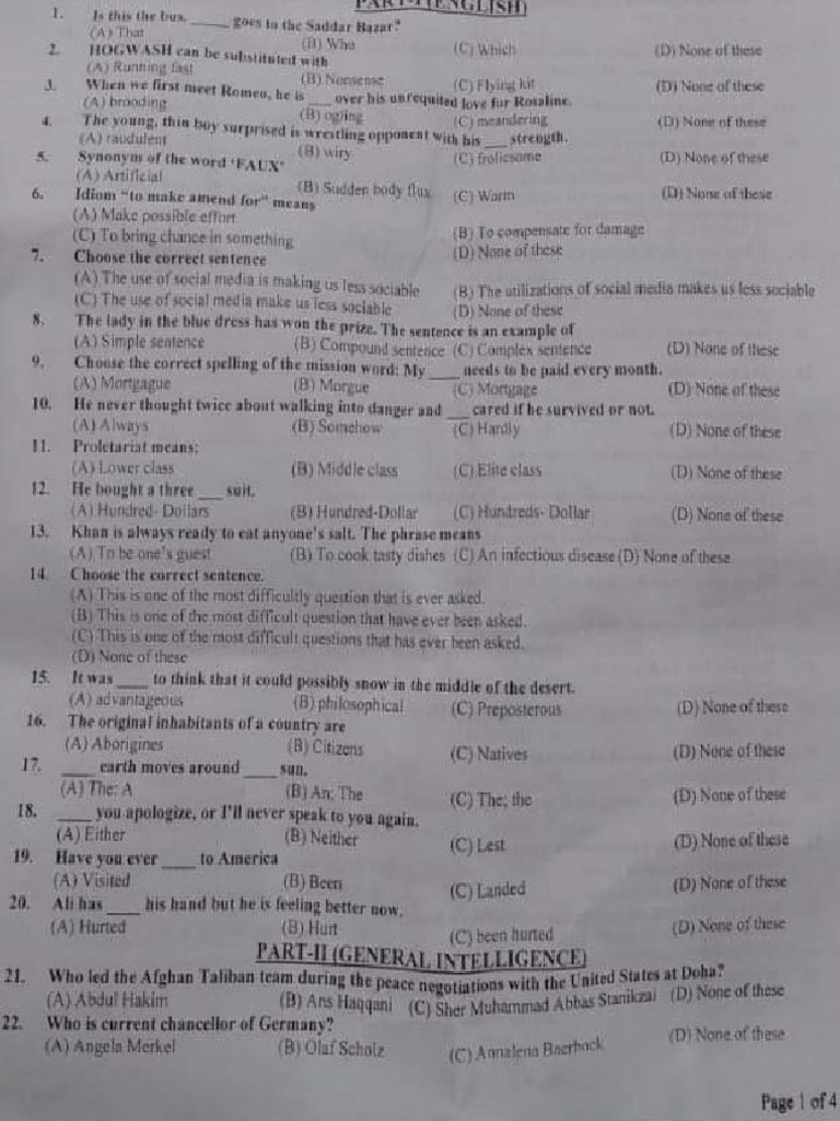 AD FIA 2nd Batch | PDF