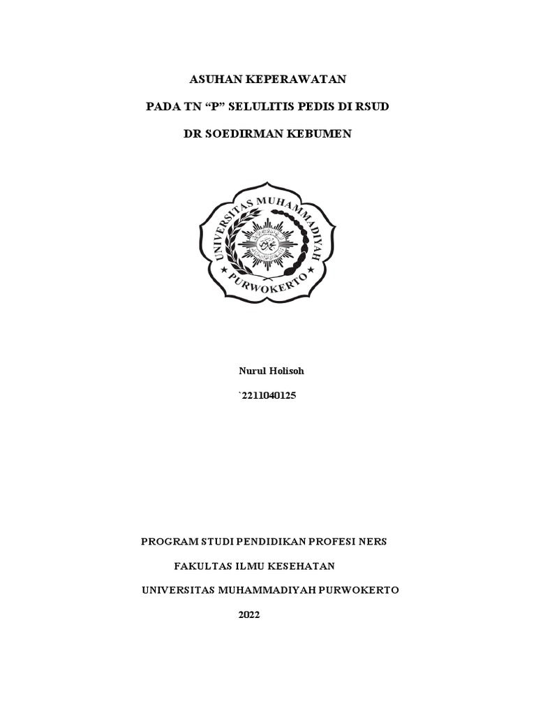 Askep Selulitis Pedis - Nurul Holisoh | PDF
