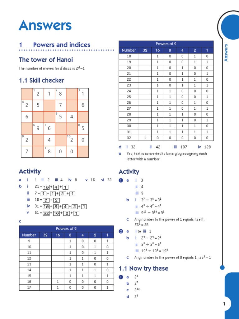Ans KS3 Mastering Math B3 001-096 | PDF | Numbers | Rational Number