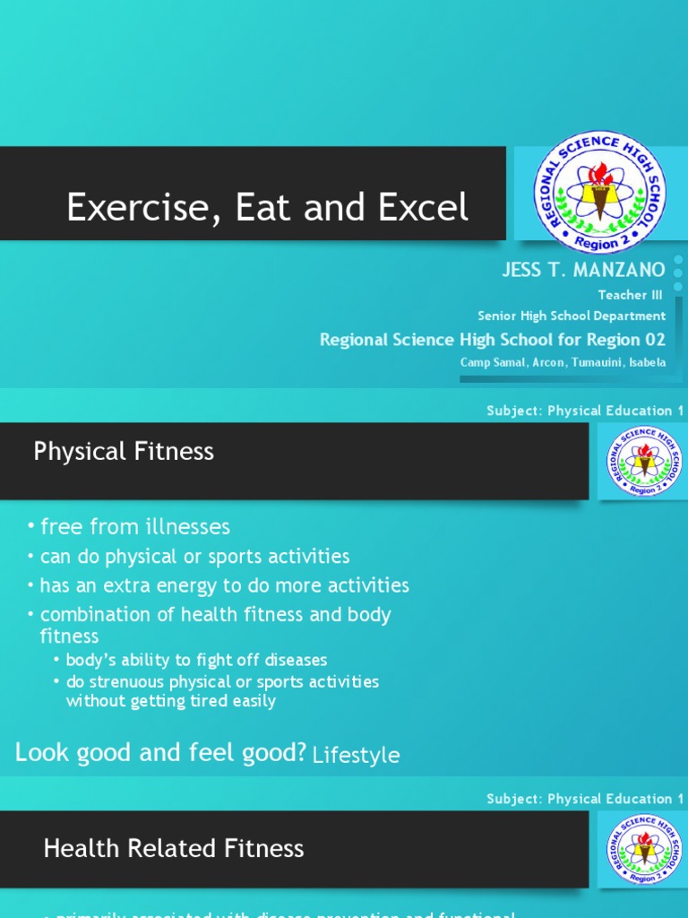 1 Pe Slide | PDF | Physical Fitness | Physical Education
