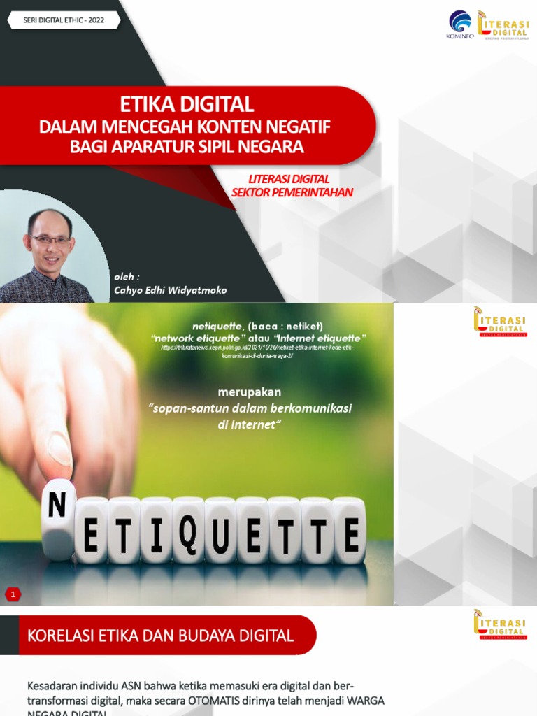 Pak Cahyo-Etika Digital Untuk ASN - Rev 2 Live Version | PDF