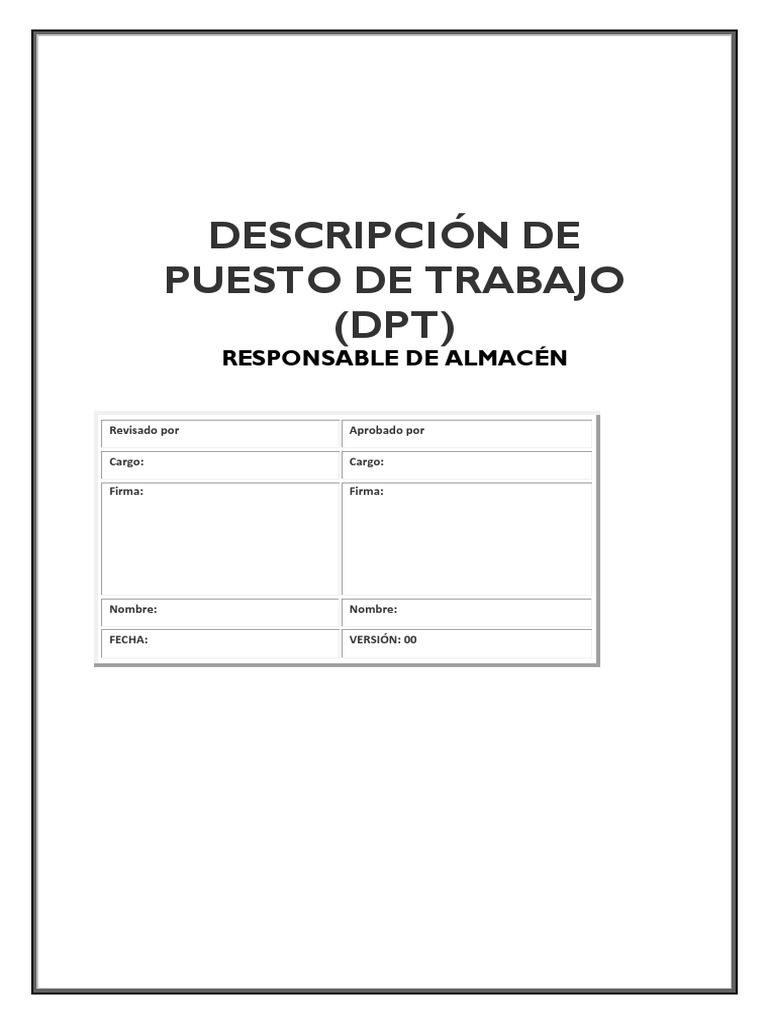 Ejemplo DPT | PDF | Business | Gestión de recursos humanos