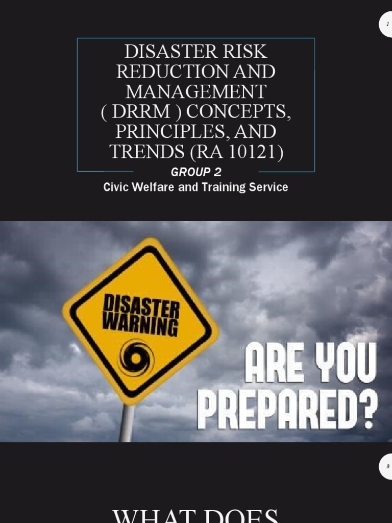 CWTS PPT | PDF | Disaster Risk Reduction | Hazards