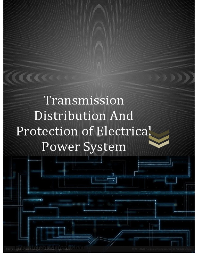 Transmission Distribution and Protection of Electrical Power System ...