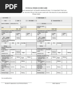 Stork Balance Stand Test Protocol | PDF | Sports | Recreation