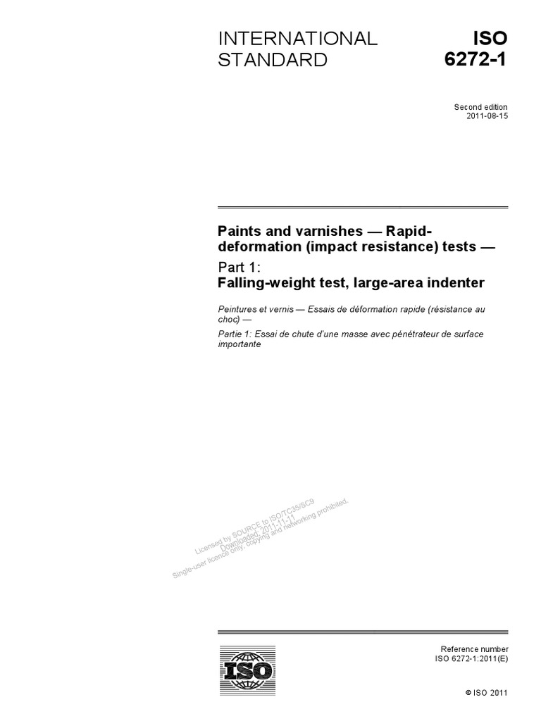 Iso 6272-1 | PDF