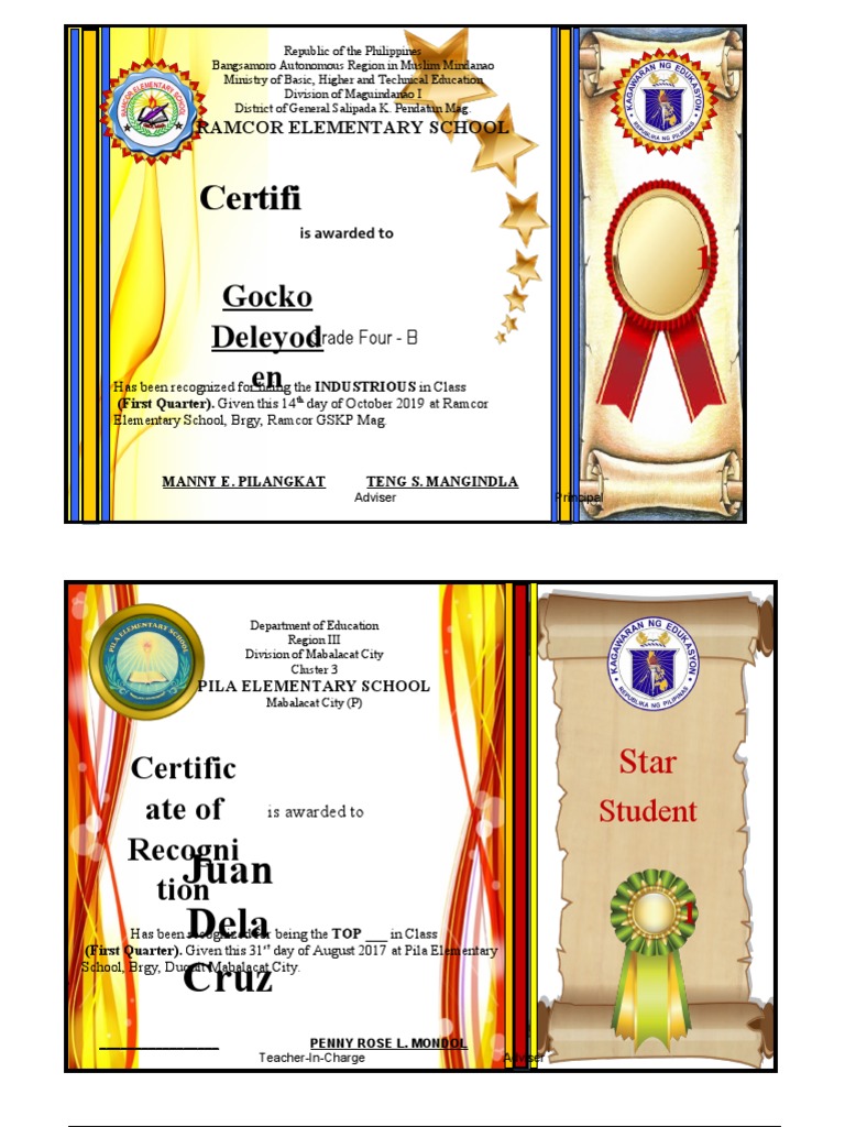 Certificates of Academic Recognition | PDF | Southeast Asia | Asia