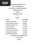 Glass Process Flow Chart | PDF | Glasses | Homogeneous Chemical Mixtures