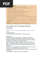 El Vestido de Terciopelo Silvina Ocampo | PDF