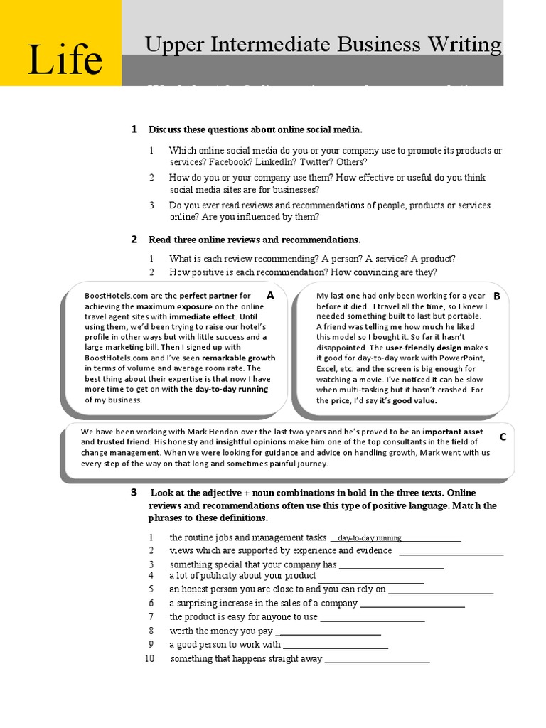 Online Reviews and Recommendations Guide | PDF | Social Media | Popular ...
