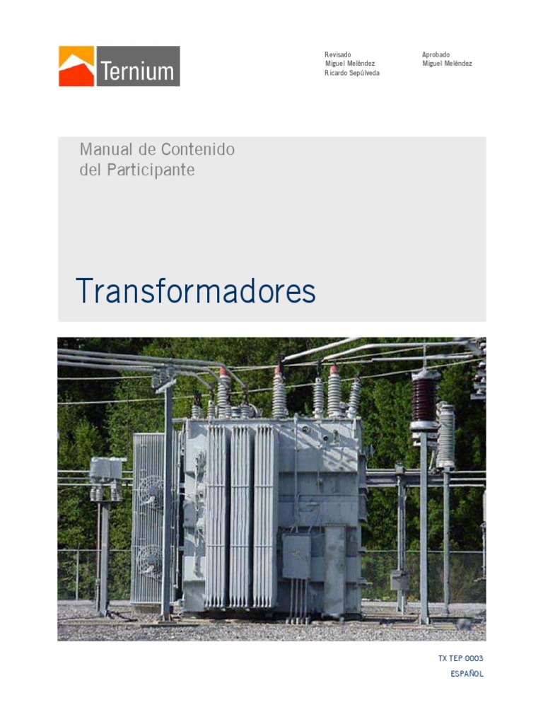 TX TEP 0003 MP Transformadores | PDF | Transformador | Inductor
