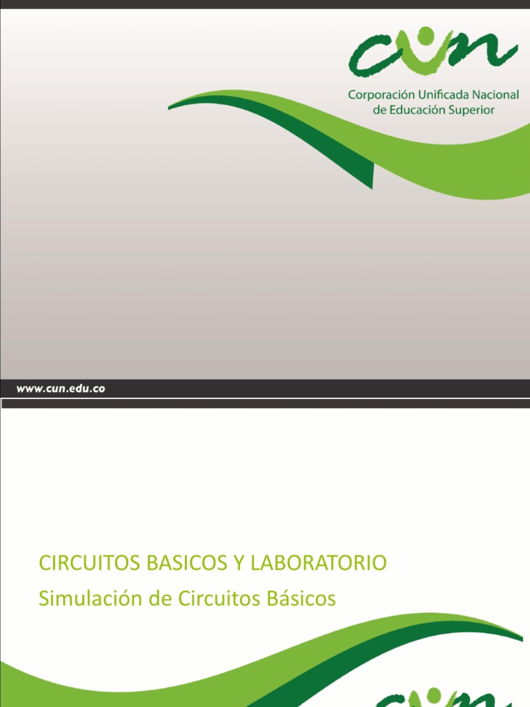 Software para Simulación de Circuitos | PDF | Señal analoga | Red eléctrica
