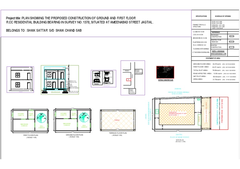 Building Plan | PDF | Architectural Elements | Architectural Design