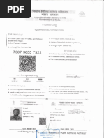 Pancard Back Side | PDF