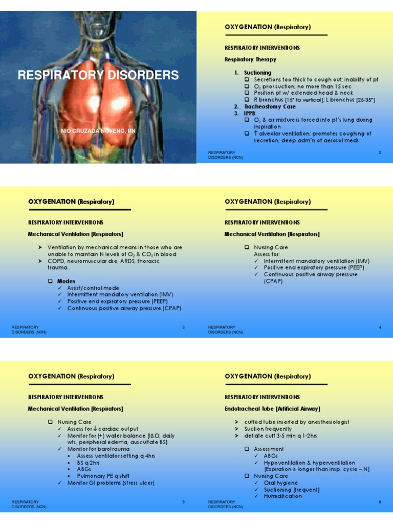 Medical Surgical Nursing Module 14 | PDF | Respiratory System | Lung