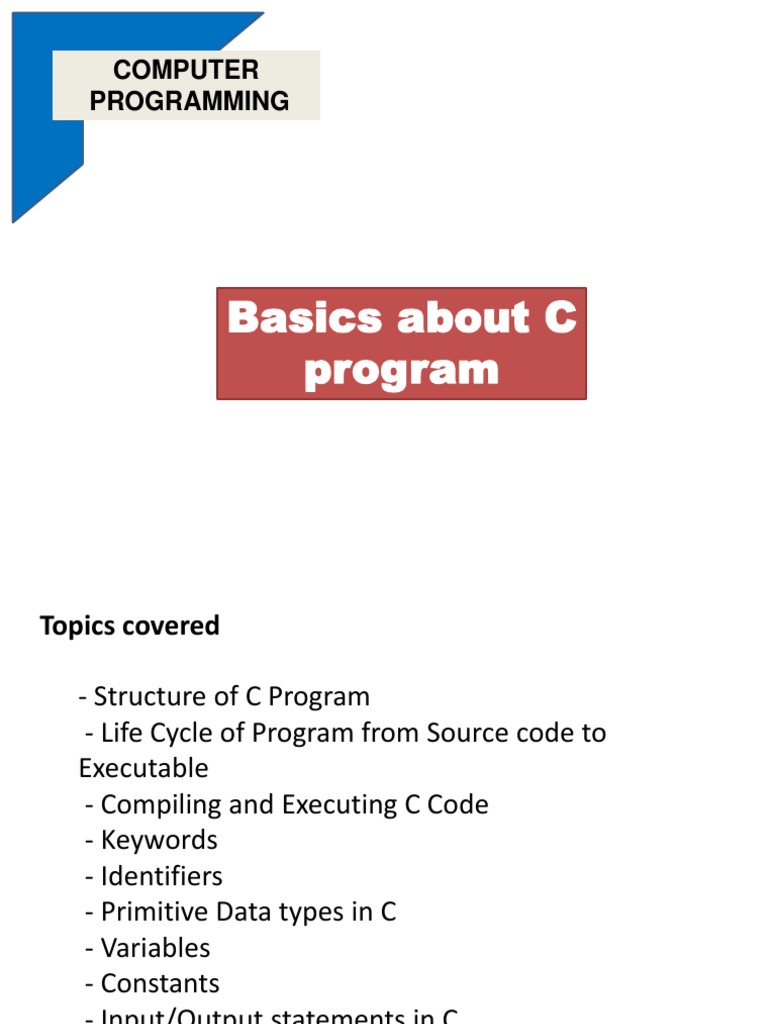 Cprogram | PDF | Computer Program | Programming