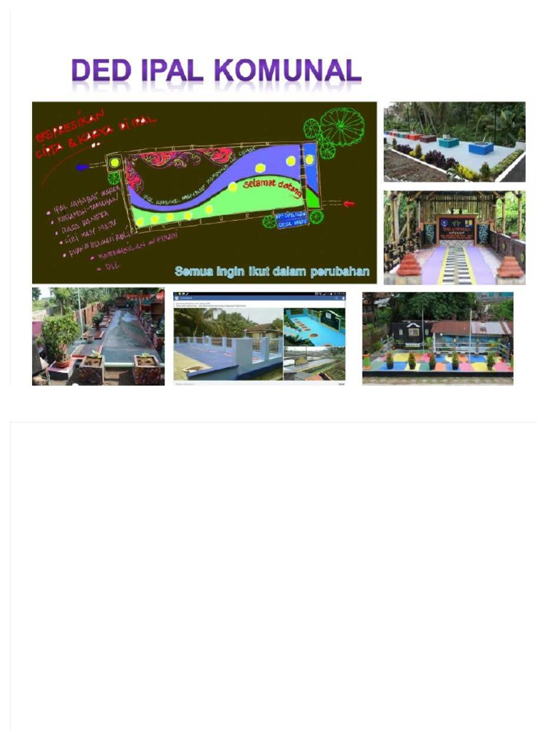 Desain Teknik Rinci untuk IPAL | PDF | Griya & Taman | Teknologi & Rekayasa