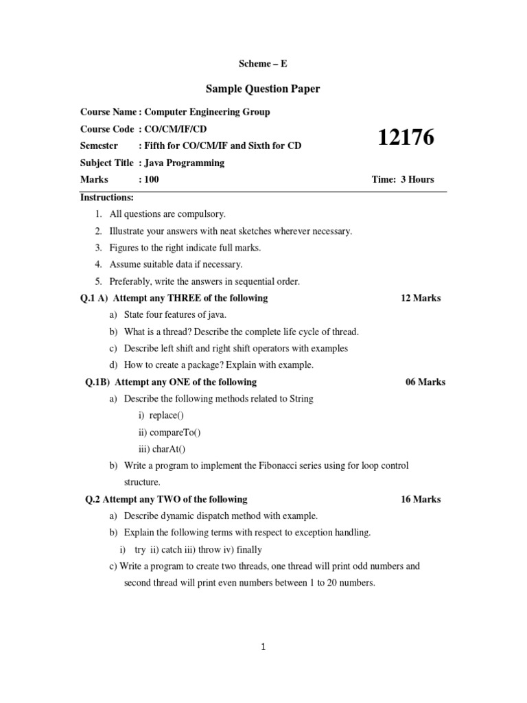 Java Programming | PDF | Control Flow | Java (Programming Language)