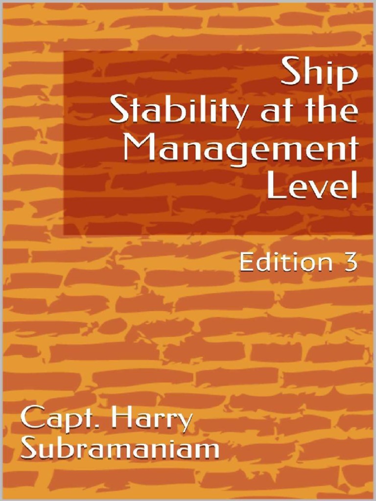 Ship Stability at The Management Level | PDF | Naval Architecture ...