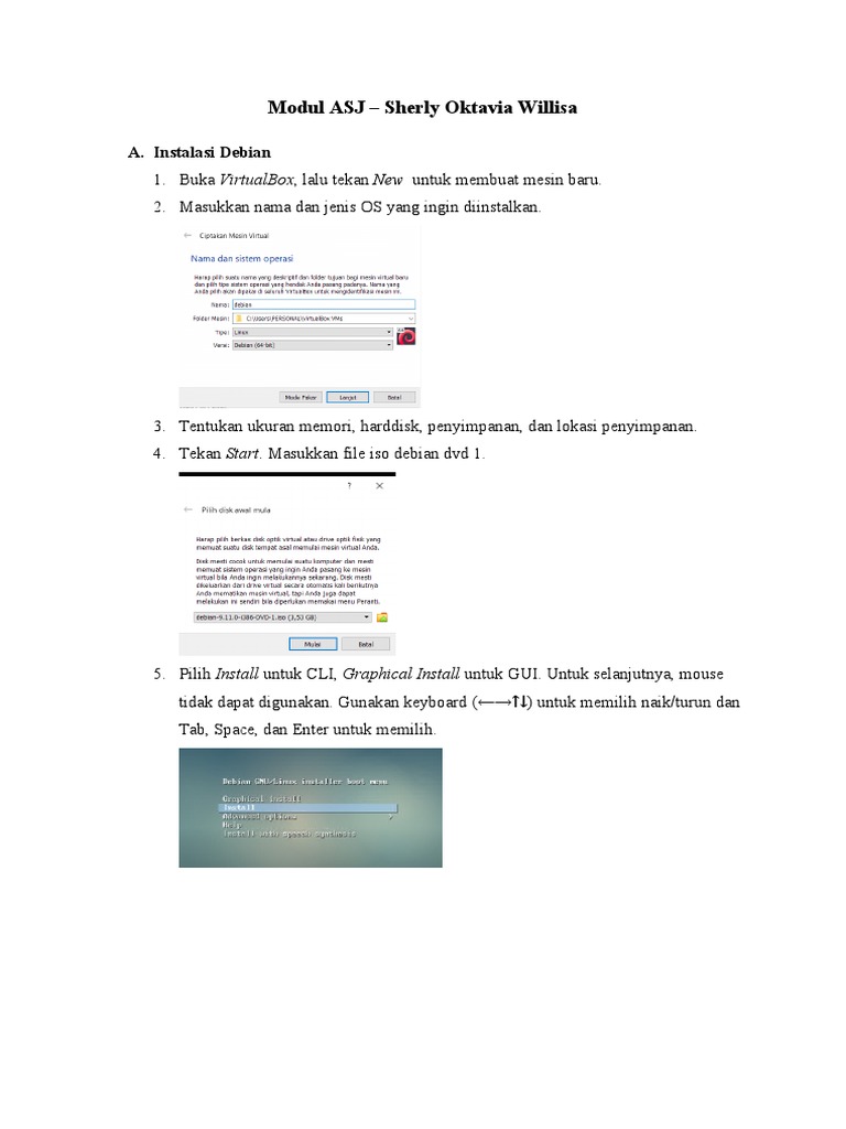 Modul ASJ Kelas 11-Debian | PDF