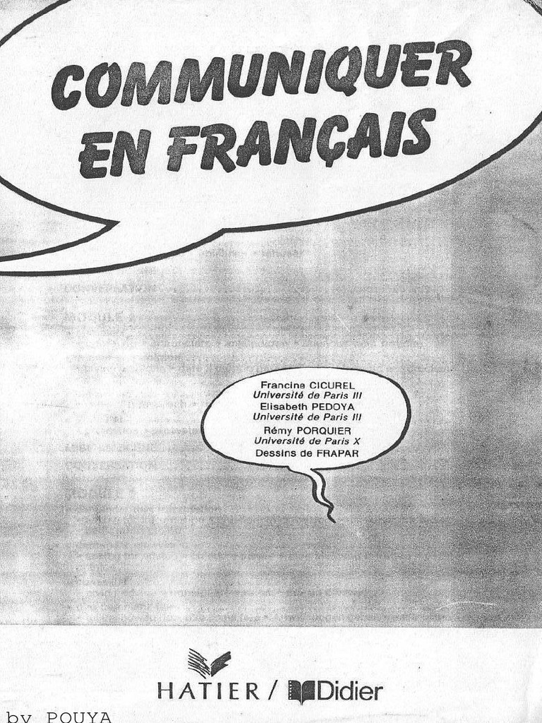 Communiquer en Français PDF Guide | PDF