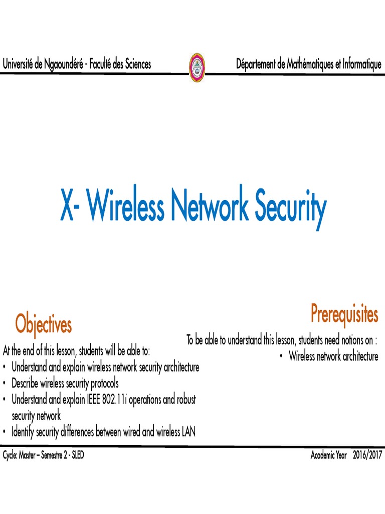10 Wireless Security | PDF | Wireless Lan | Wi Fi