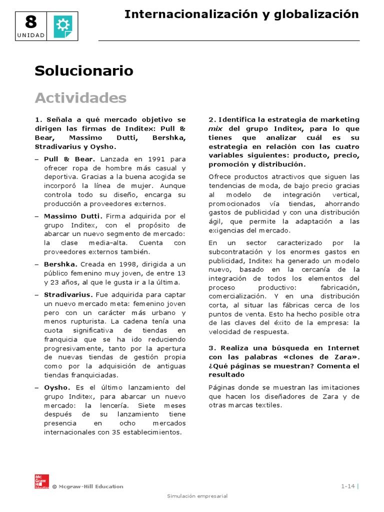 U08 Sol 001 | Descargar gratis PDF | Proyecto conjunto | Economias