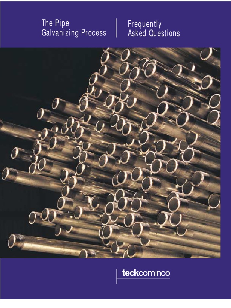 pipe-galv | Galvanization | Zinc | Free 30-day Trial | Scribd