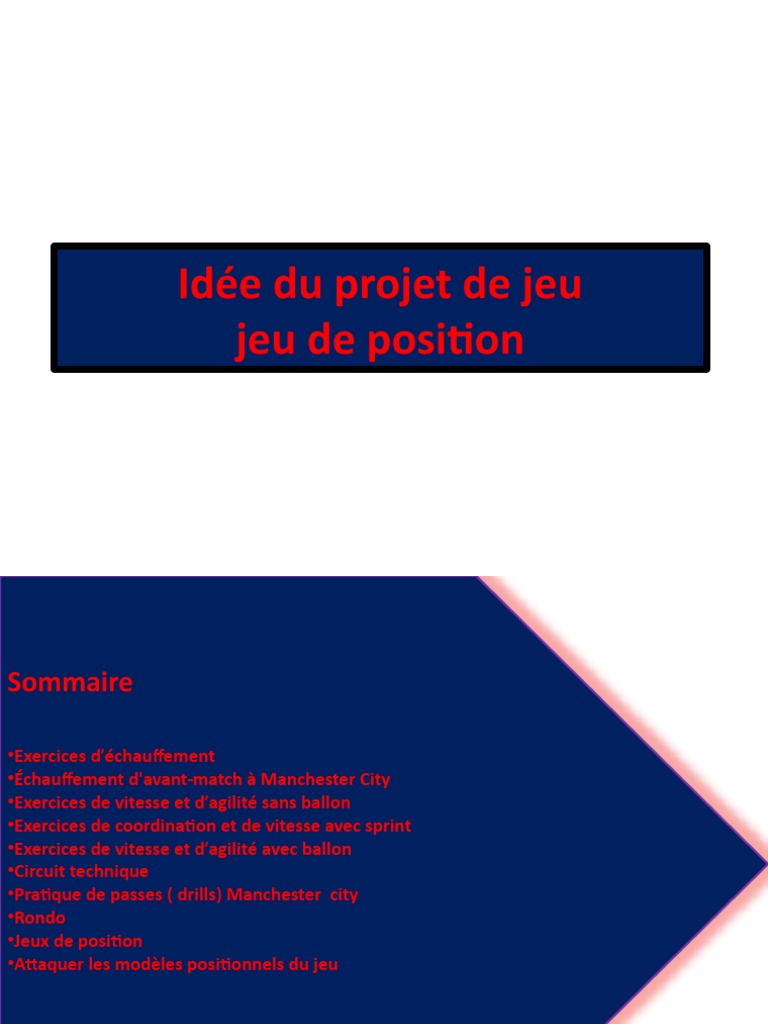 Idée Du Projet de Jeu | PDF | Défenseur (football) | Loisirs